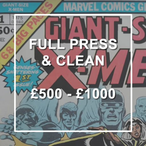 Comic Press – Comic Book Cleaning and Pressing